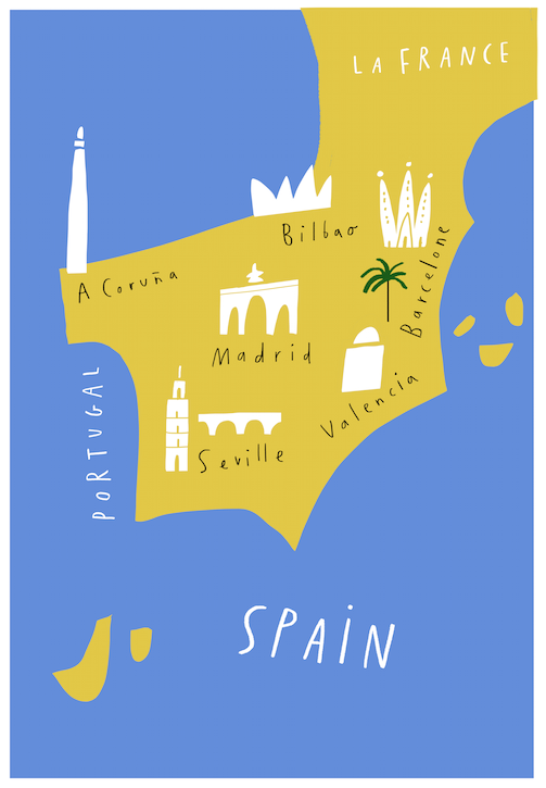Spain Map